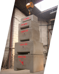 Gueuses béton - Matériels Portuaires et Industriels